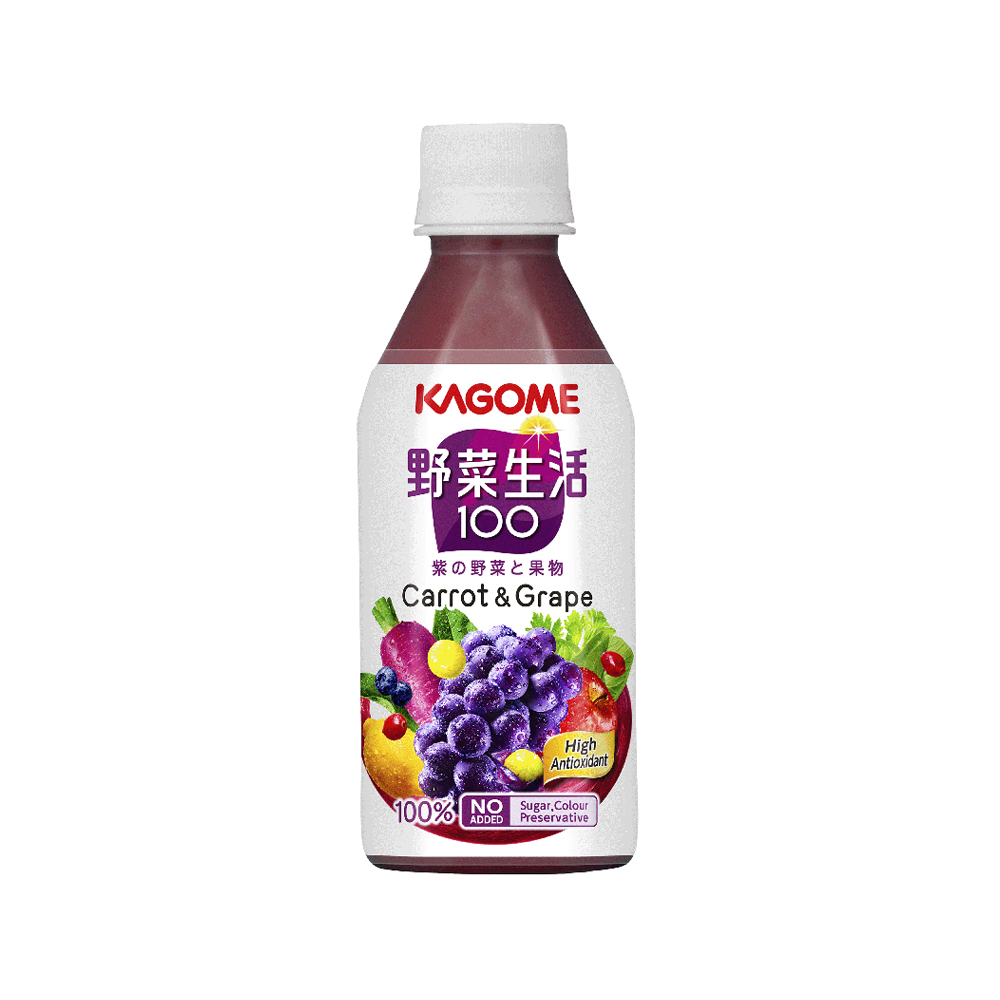 Carrot & Grape Mixed Juice - KAGOME