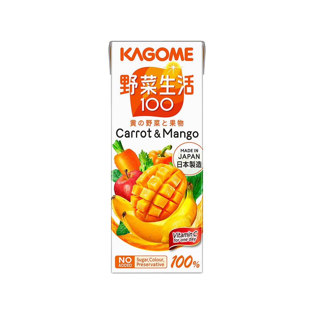 Carrot & Mango Mixed Juice - KAGOME